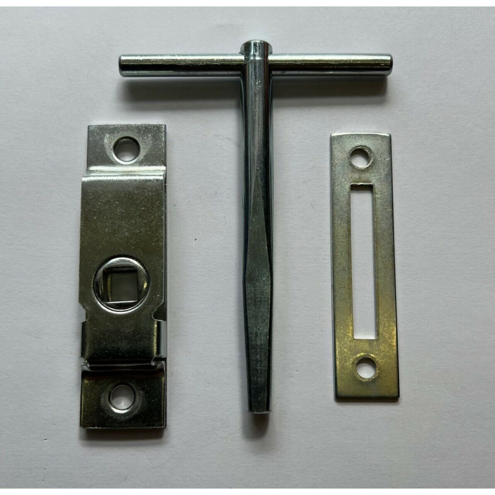 Budget Lock Set CW Striker Plate and T Key